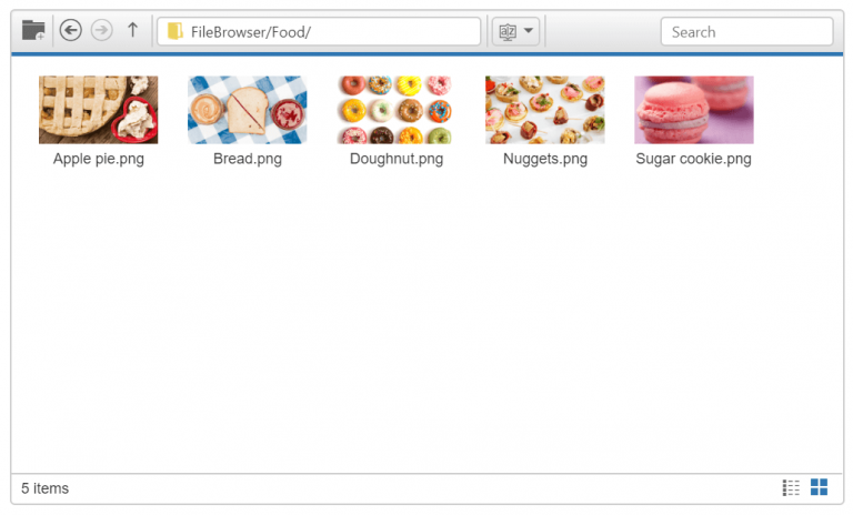 File Explorer In Javascript Syncfusion Blogs