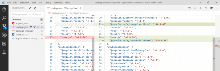 Schematics for Syncfusion Angular UI Components| Syncfusion Blogs