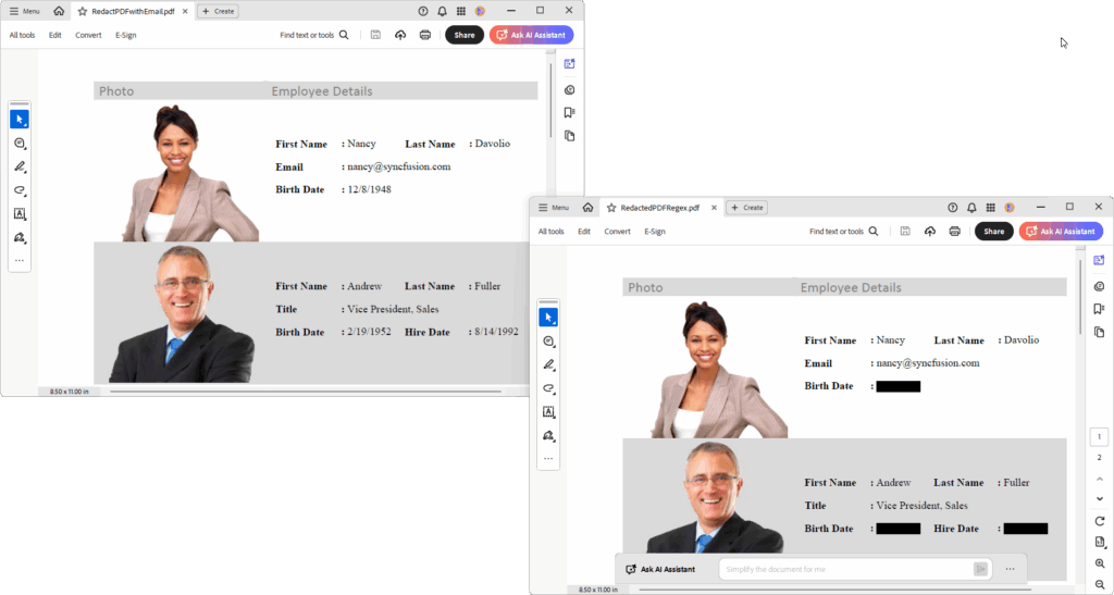Easy Ways to Redact PDFs Using C# | Syncfusion Blogs