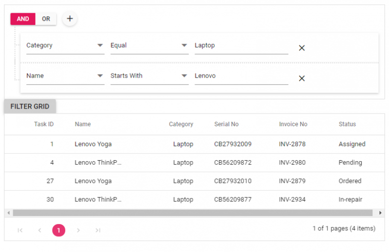 Introducing New React Query Builder UI Component | Syncfusion Blogs