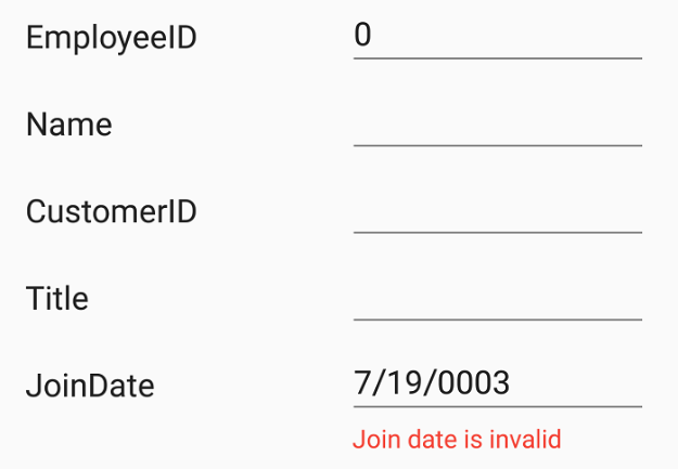 How to Implement Xamarin Forms Validation | Syncfusion Blogs