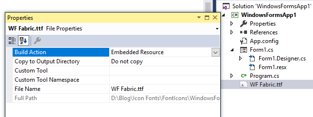 Using Icon Fonts in WinForms Application | Syncfusion Blogs