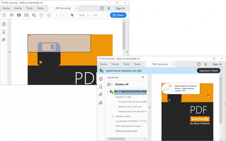 Digitally Sign and Verify Signatures in PDF Files Using C#: A Complete ...