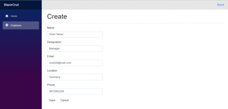 How to Perform CRUD Operations Using Blazor Preview 9 and Entity Framework Core 3.0 | Syncfusion ...