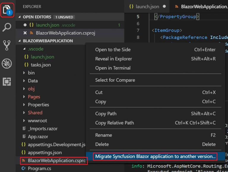 Syncfusion Blazor Extension Now Available for Visual Studio Code | Syncfusion Blogs