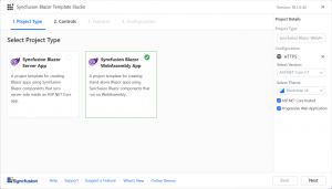 Easily Create Blazor Projects Using Syncfusion Blazor Template Studio ...