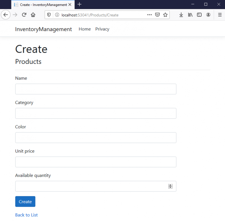How to Build CRUD Operations Using ASP.NET Core 5.0 Preview 2 and Entity Framework Core 5.0 ...