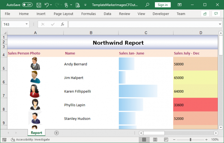 Export Data to a Predefined Excel Template in C# | Syncfusion Blogs