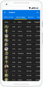 Introducing a Super-Fast DataGrid Widget for Flutter | Syncfusion Blogs