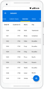 Introducing a Super-Fast DataGrid Widget for Flutter | Syncfusion Blogs