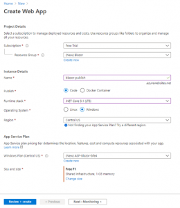How to Deploy a Blazor Application in Azure App Service | Syncfusion Blogs