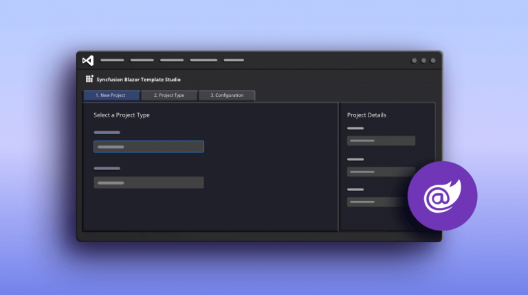 Introducing a UI for the Syncfusion Blazor Project Template for Visual Studio Code | Syncfusion ...