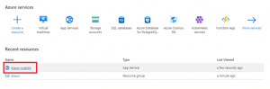 How to Deploy a Blazor Application in Azure App Service | Syncfusion Blogs