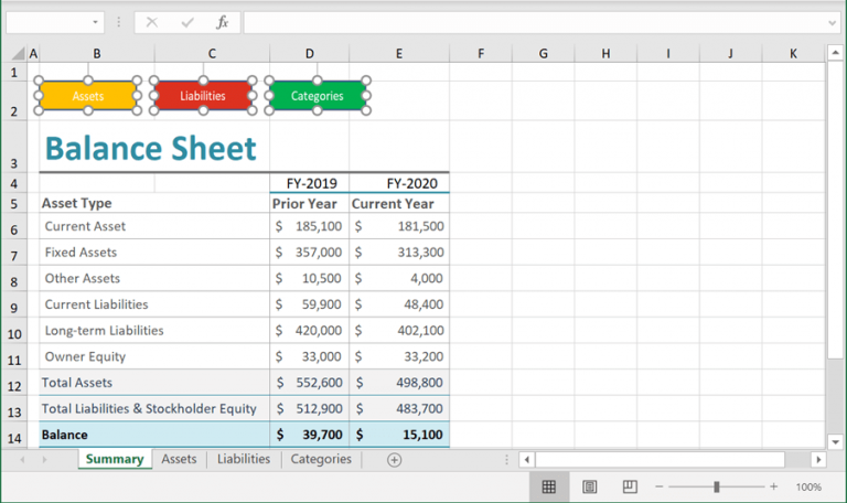 How to Create a Balance Sheet Using Flutter Excel Library