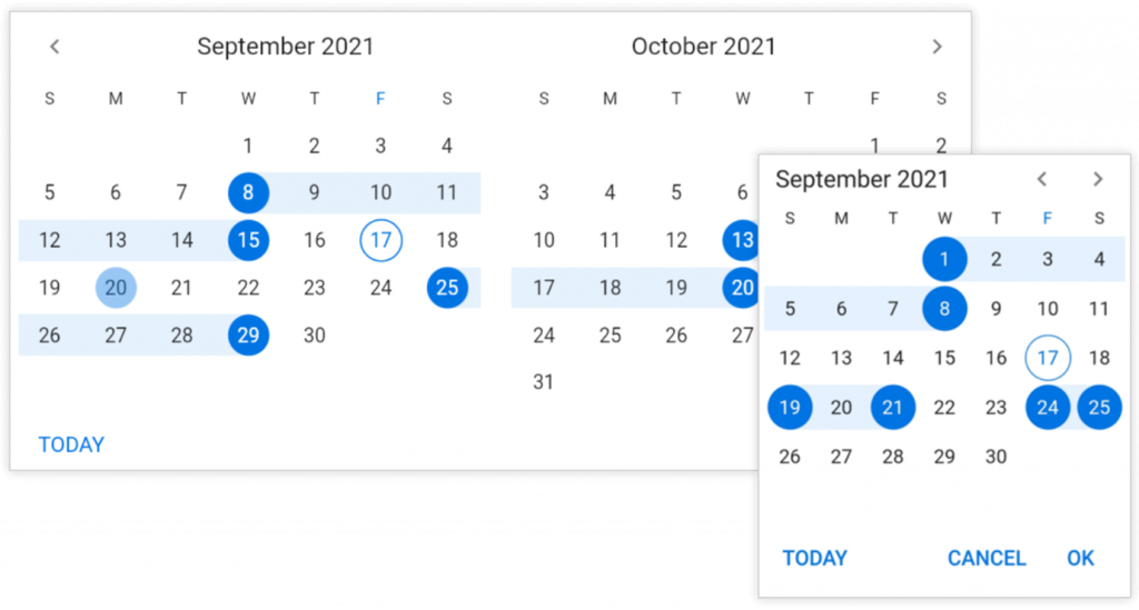 What’s New in 2021 Volume 3: Flutter Date Range Picker | Syncfusion Blogs