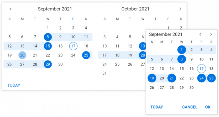 What’s New in 2021 Volume 3: Flutter Date Range Picker | Syncfusion Blogs