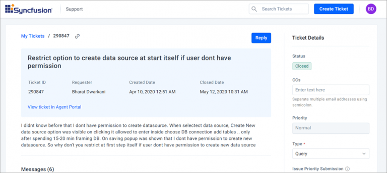 A New and Enhanced Portal for Managing Syncfusion Support Tickets ...