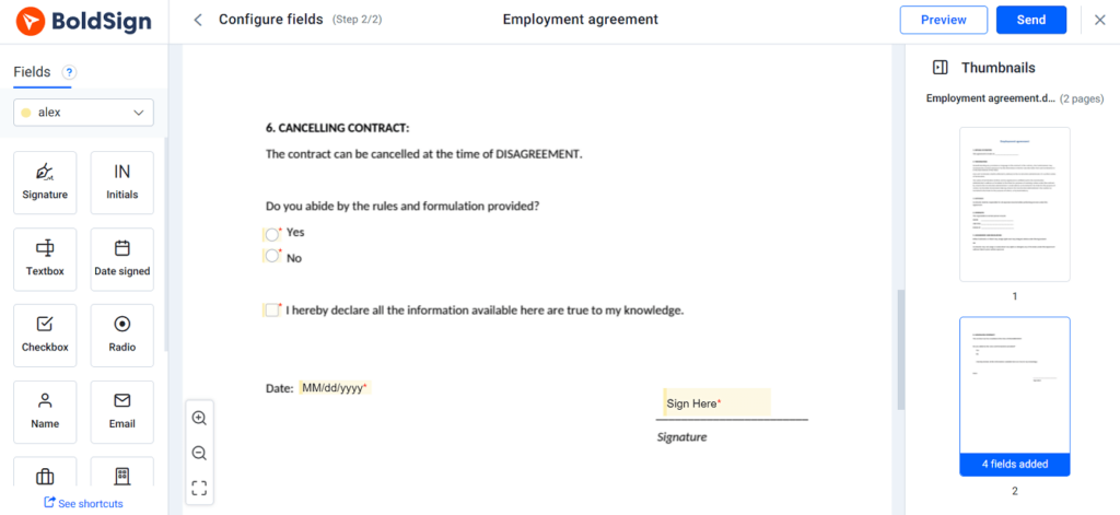 Integrating eSignature Solution into your ASP.NET Core app using BoldSign APIs