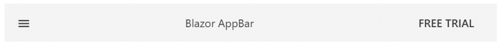 Introducing the New Blazor AppBar Component | Syncfusion Blogs