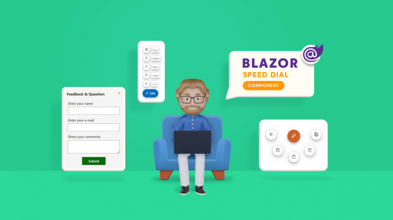 Introducing New Blazor Speed Dial Component | Syncfusion Blogs