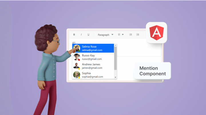 Introducing the New Angular Mention Component | Syncfusion Blogs