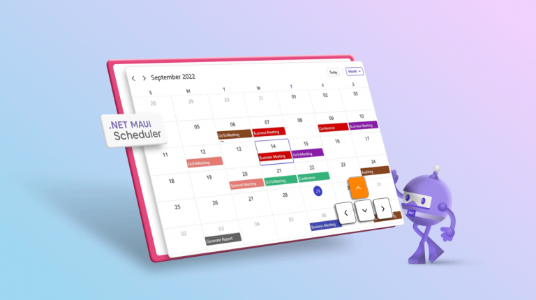 Keyboard Shortcuts in .NET MAUI Scheduler | Syncfusion Blogs