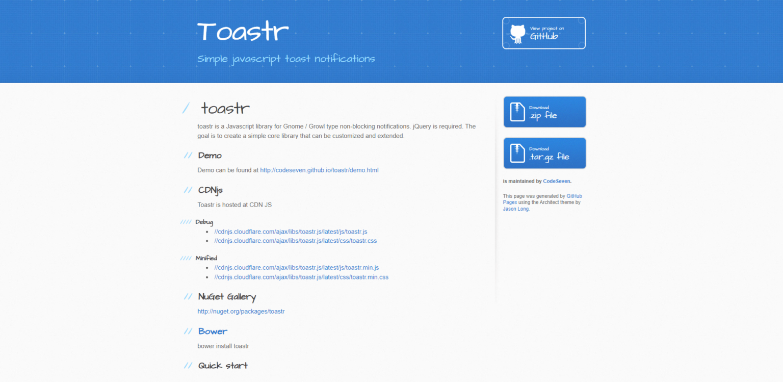 Top 8 JavaScript Notification Libraries | Syncfusion Blogs