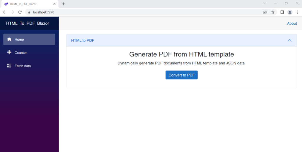 Creating An Aspnet Minimal Web Api To Generate Pdf Documents From Html Template Dynamically