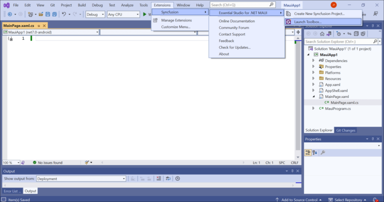 Introducing the .NET MAUI Toolbox for Visual Studio