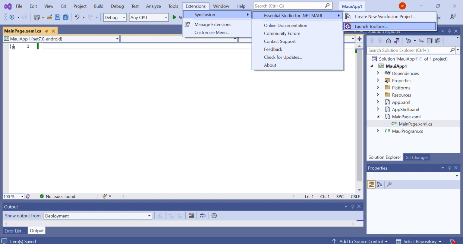 Introducing the .NET MAUI Toolbox for Visual Studio