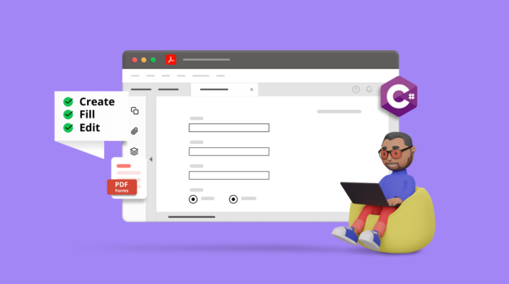 Create, Fill, and Edit Fillable PDF Forms Using C# - A Complete Guide ...