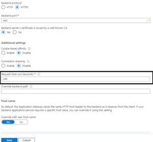 How to Solve 504 Gateway Time-Out Errors with Azure Application Gateway