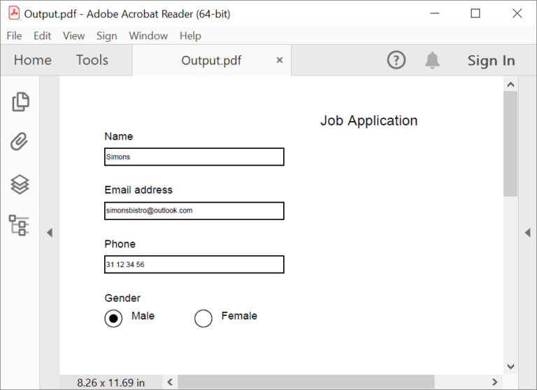 Create, Fill, and Edit Fillable PDF Forms Using C# - A Complete Guide ...