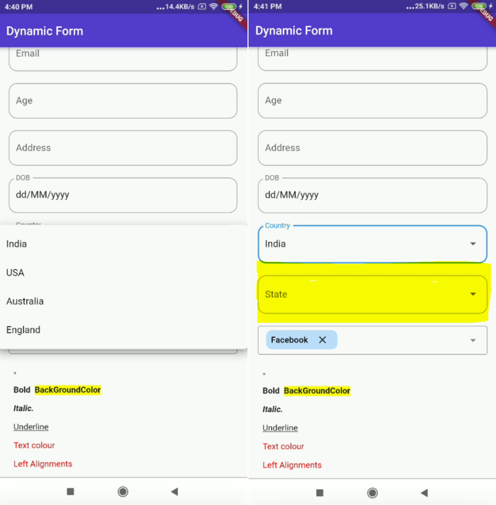 Create Dynamic Forms in Flutter | Syncfusion Blogs