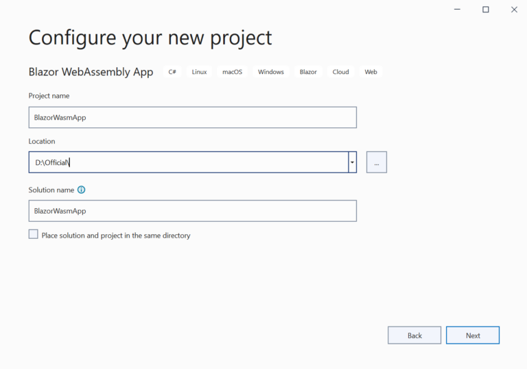 How to Add a Blazor WebAssembly Project to an ASP.NET Core App ...