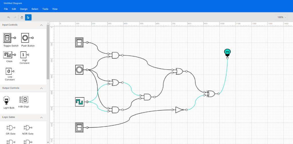 Easily Craft Interactive Digital Logic Circuit Diagrams in JavaScript