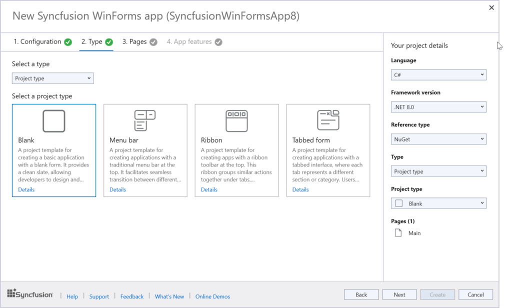 Introducing the WinForms Template Studio for Visual Studio