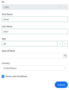 Introducing the New Blazor Data Form Component
