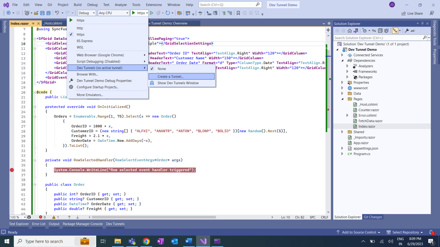 Effortless Remote Debugging with Dev Tunnel in Visual Studio 2022