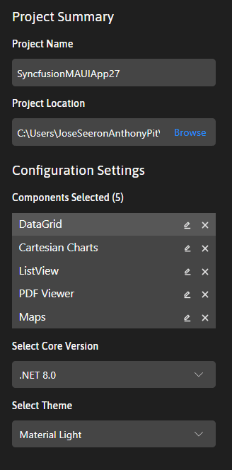 Introducing Syncfusion .NET MAUI Template Studio for Visual Studio Code