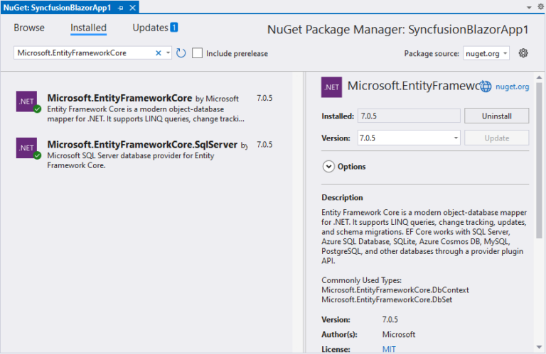 Easily Perform CRUD Actions in Blazor Pivot Table with SQL Database & Entity Framework