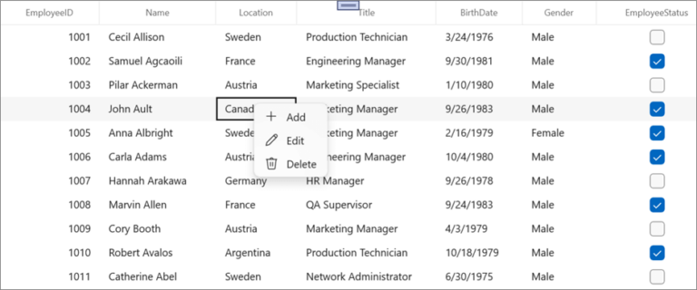 Easily Bind SQLite Data to WinUI DataGrid and Perform CRUD Actions