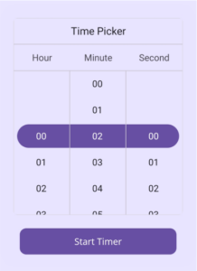 Design a Timer App using .NET MAUI Radial Gauge and Timer Picker