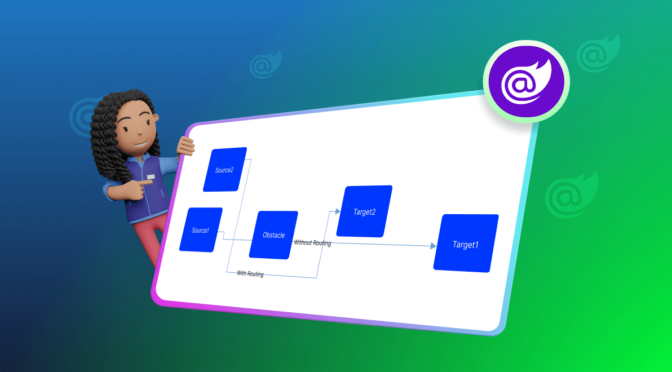 Boost Your Diagram Clarity with Line Routing in Blazor