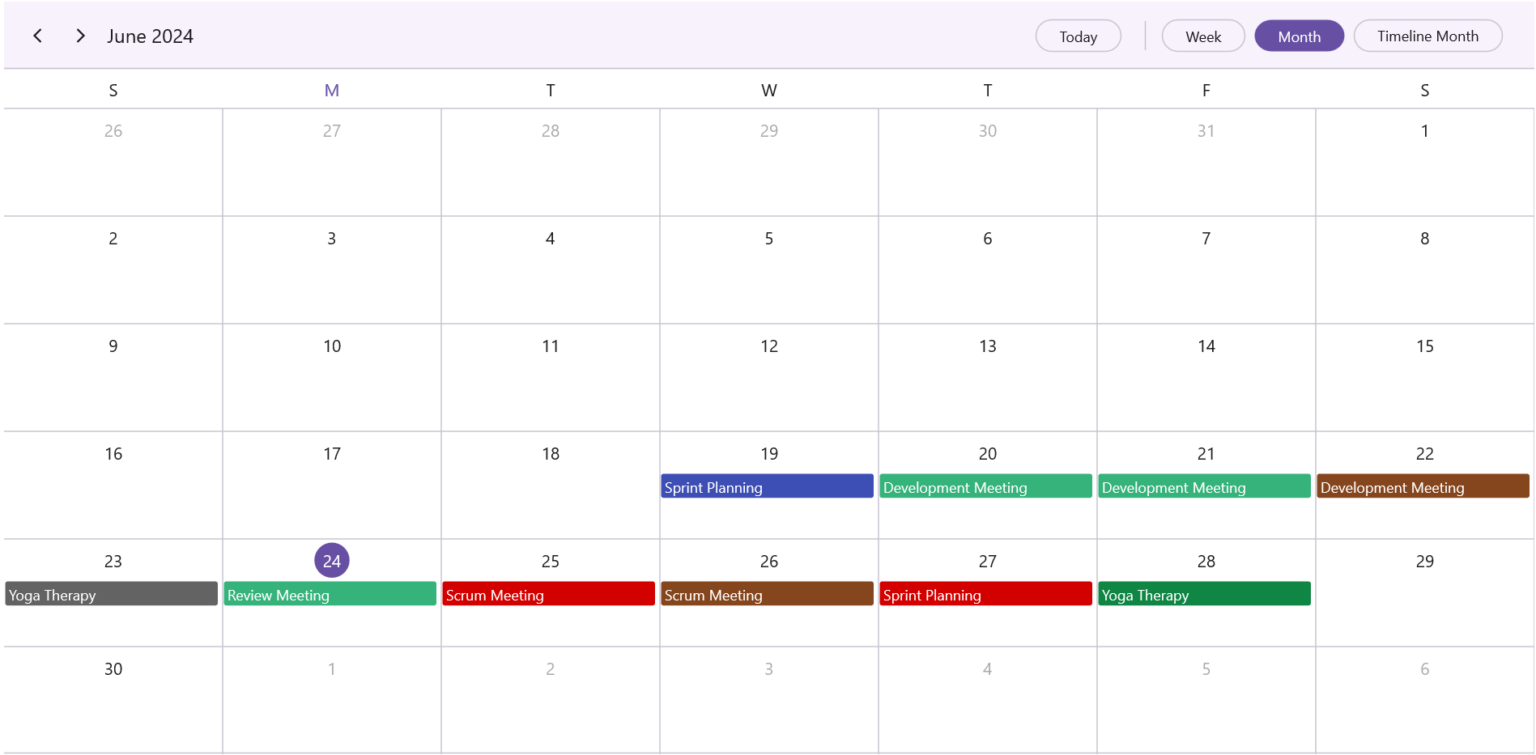 Easily Synchronize Outlook Calendar Events in .NET MAUI Scheduler