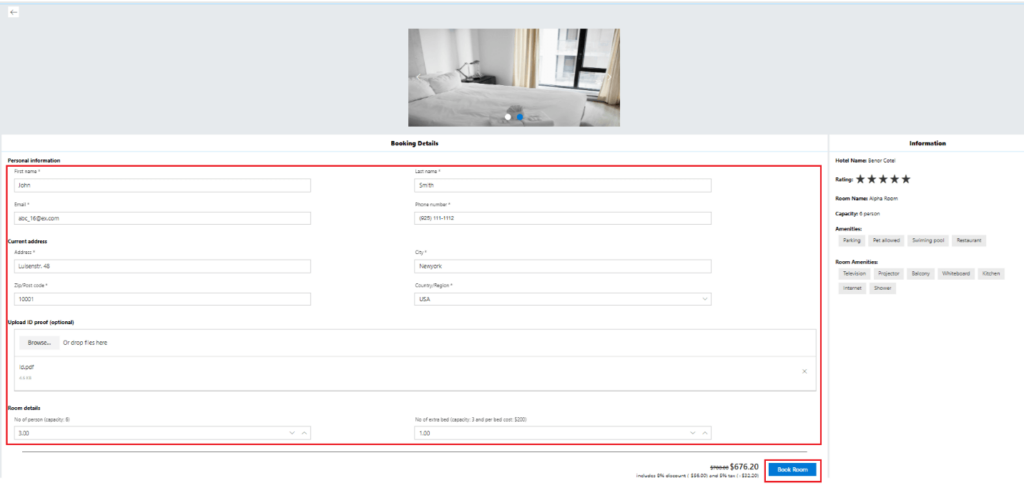 Easily Create a Hotel Room Booking App with React Data Grid