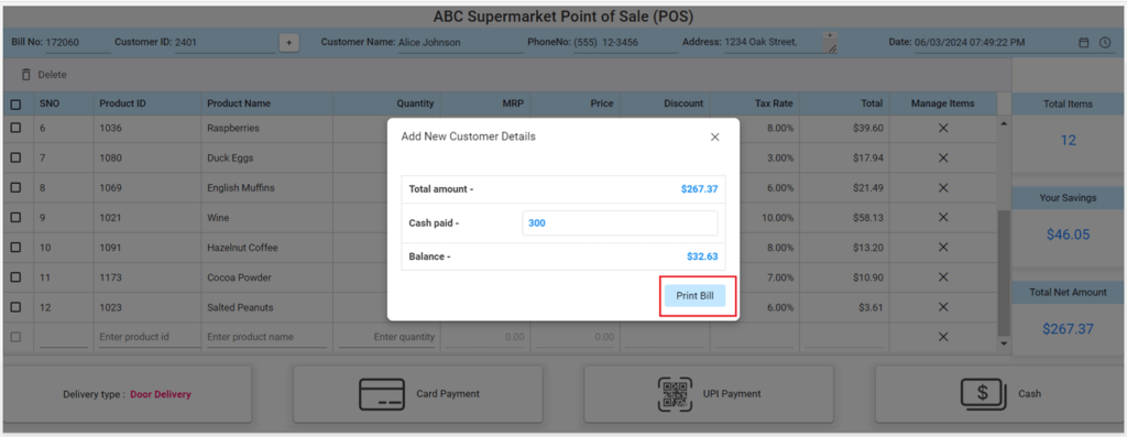 Enhance Inventory and Billing Management with React Data Grid