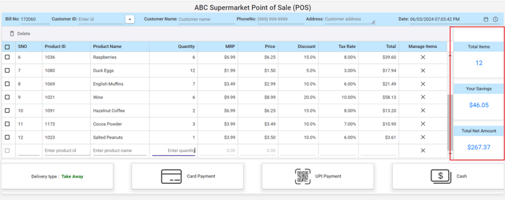 Enhance Inventory and Billing Management with React Data Grid