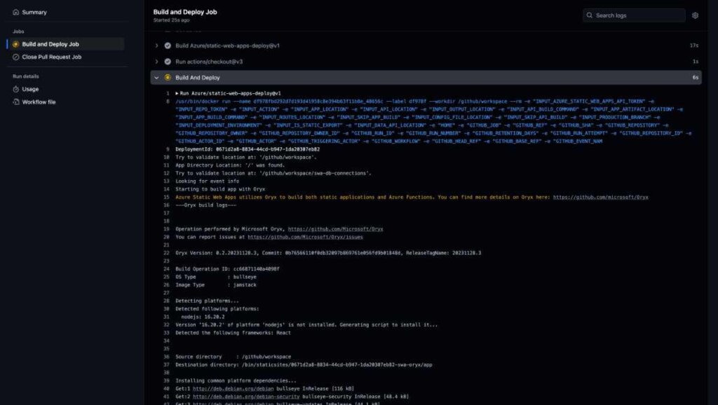 How to Deploy React App on Azure Static Web Apps