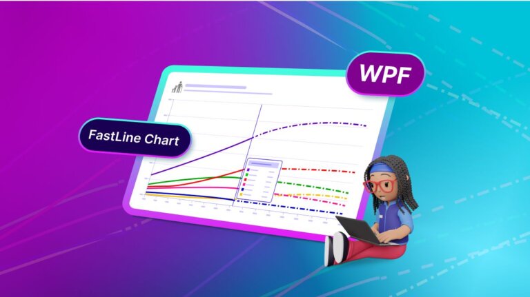 Create a WPF FastLine Chart to Analyze Global Population Trends by Age ...